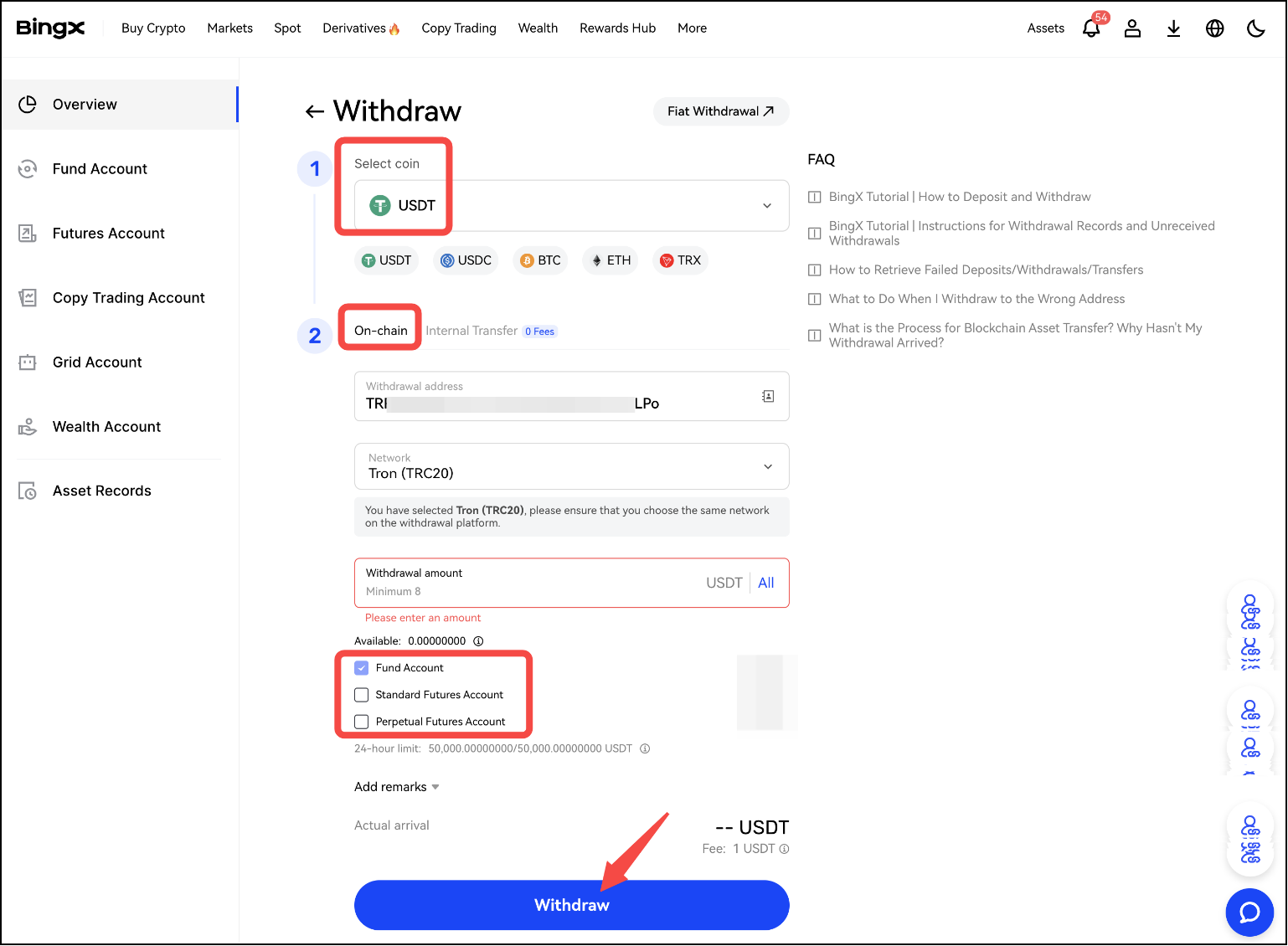 BingX Tutorial | How to Withdraw Crypto BingX Tutorial | How to Withdraw Crypto