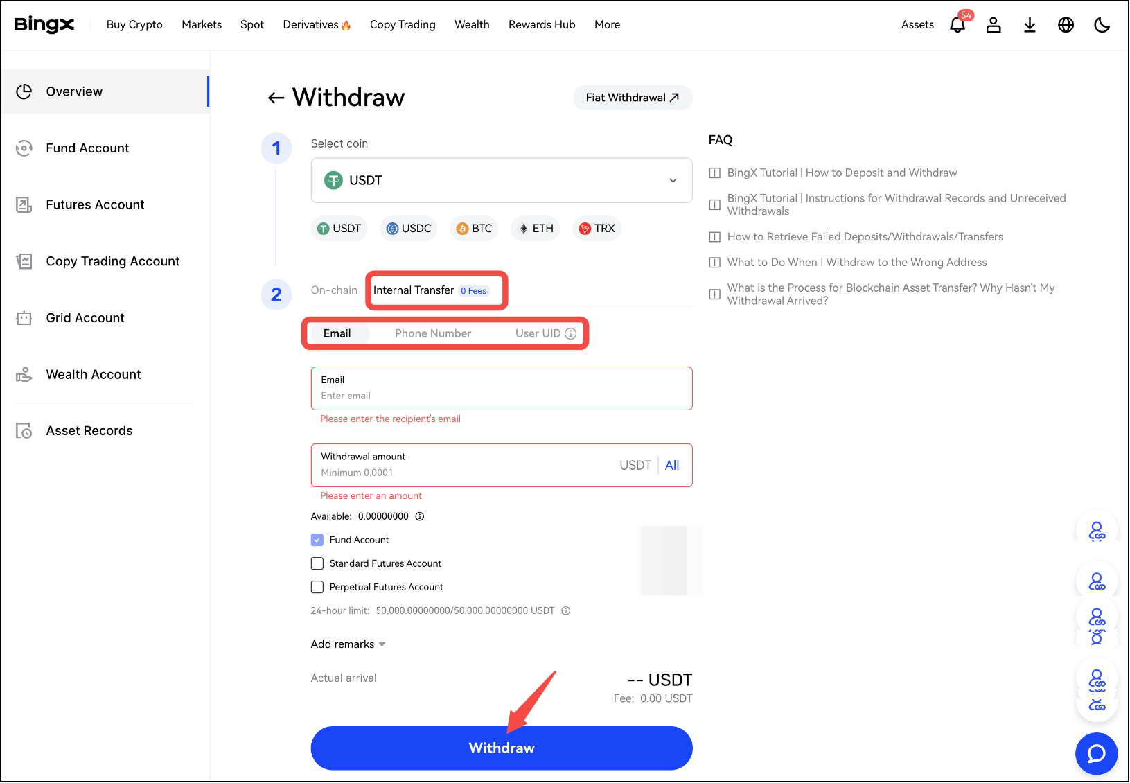 BingX Tutorial | How to Withdraw Crypto BingX Tutorial | How to Withdraw Crypto